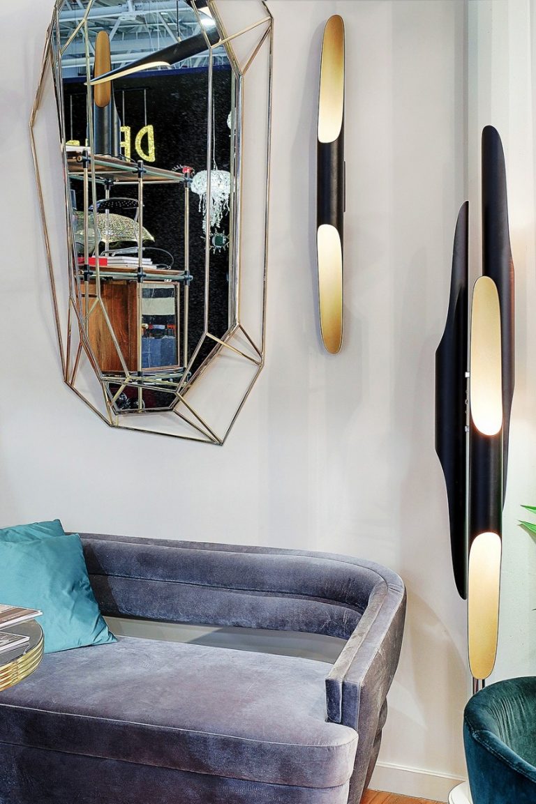 Beautiful Examples of How Modern Sofas and Wall Mirrors Should Match