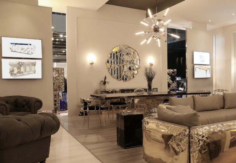 Beautiful Examples of How Modern Sofas and Wall Mirrors Should Match